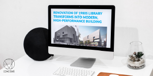 Renovation of 1980s Library Transforms into Modern, High-Performance ...
